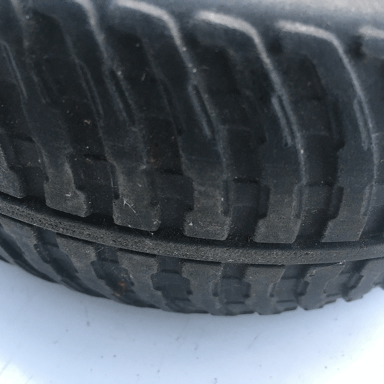 Used 9x3 Rear Solid Wheel & Tyre For A Mobility Scooter B3054 Wheelie ...